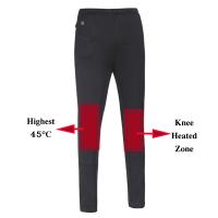 China Winter Direct Current Heated Thermal Pants USB Charging Cotton High Waist for sale