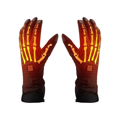 China Battery Rechargeable Thermal Gloves Waterproof For Men Women Skiing Motorcycle Hiking for sale