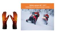 China Battery Rechargeable Thermal Gloves Waterproof For Men Women Skiing Motorcycle Hiking for sale