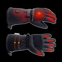 China Electric Unisex Rechargeable Heated Gloves 2200mA Waterproof for sale