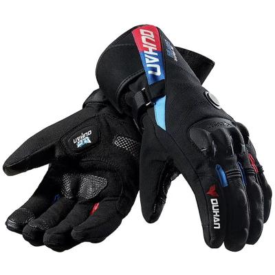 China Motorcycle Black Ski Winter Rechargeable Heated Gloves for sale
