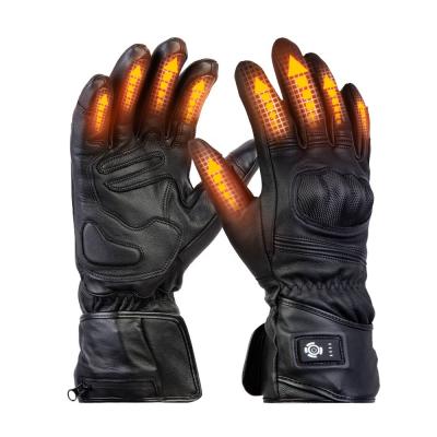 China Unisex Heating Electric Rechargeable Gloves 7.4V 12V 2200 2600 3000Mah for sale