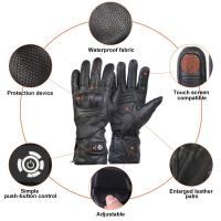 China Unisex Heating Electric Rechargeable Gloves 7.4V 12V 2200 2600 3000Mah for sale