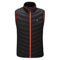 China Far Infrared Heated Waist Coats Mens Jacket Vest With Heating Pad For Clothes for sale