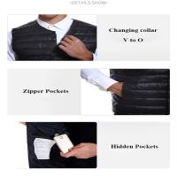 China USB Rechargeable Heated Waistcoat Power Bank Heated Vest Outdoor for sale