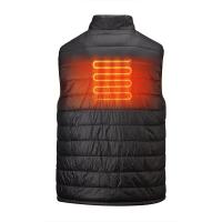 China Men Rechargeable Waistcoat For Winter 5v 7.4v Heated Clothes for sale
