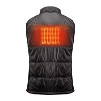 China Autumn Winter Heated Waistcoat Men Cotton USB 5v Infrared Women Outdoor for sale