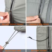 China Premium Women Men Winter Heated Waistcoat USB Quilted Sleeve Jacket Padded Gilet for sale