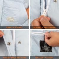 China Electronic Winter Heating Body Warmer 7.4V Rechargeable USB 5v for sale