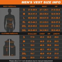 China Unisex Winter 4 9 11 Zone Heating Gilet Waistcoat Thermal 3 Ajustable Temperature for sale