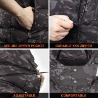 China Custom Logo Heated Waistcoat Winter Warm Mens Sleeveless USB Battery Powered for sale
