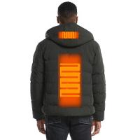 China Windbreaker Electric Heated Jacket Battery Powered Electric Warming Jacket for sale