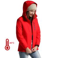 China Outdoor Electric Heated Jacket Waterproof Winter Sport Three In One Men Ski Jacket for sale