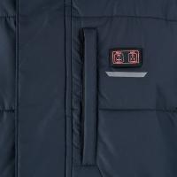 China Winter Long Sleeved Jacket For Men With Battery Power Heating for sale