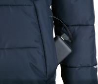 China Winter Long Sleeved Jacket For Men With Battery Power Heating for sale