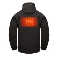 China Washable Electric Winter Coats For Men Windproof Polyester Cotton for sale