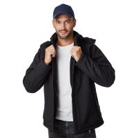 China Washable Electric Winter Coats For Men Windproof Polyester Cotton for sale