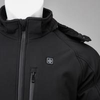 China Washable Electric Winter Coats For Men Windproof Polyester Cotton for sale