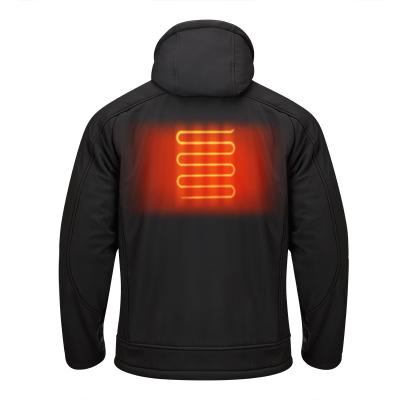 China Windproof Breathable Electric Coat Warmer 7.4V 5200mAh for sale
