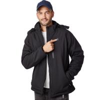China Man Snow Electronic Heating Hooded Children Battery Powered Electric Jacket for sale