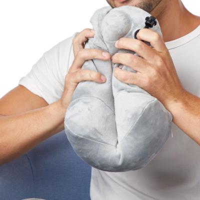 China 100% Wool Heated Neck Pillow With Carbon Fiber Heating Element for sale