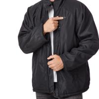 China S-3XL Winter Black Electric Heated Jackets For Men for sale