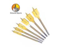 China Titanium Coated Hex Shank Wood Drill Bits DIN Standard 6-40mm for sale