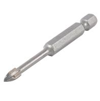 China 1/4 Hex Shank Glass Drill Bits YG6X Tipped 3-20mm for sale