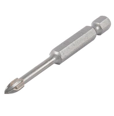 China 1/4 Hex Shank Glass Drill Bits YG6X Tipped 3-20mm for sale