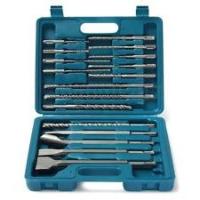 China 17pcs SDS Plus Drill Bit and Chisel Set for Concrete Granite Brick for sale