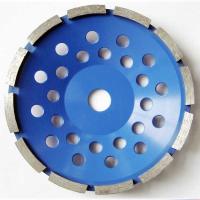 China Diamond Cup Wheel Alloy Steel Single Row for Stone Grinding for sale