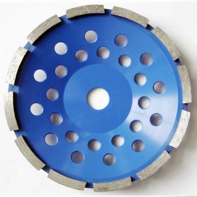 China Diamond Cup Wheel Alloy Steel Single Row for Stone Grinding for sale