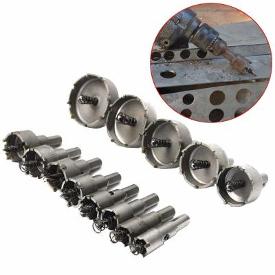China 13pc Tungsten Carbide TCT Hole Saw Set for Stainless Steel 16-53mm for sale