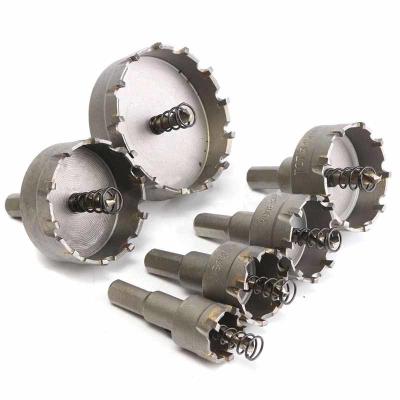 China 6pcs Tungsten Carbide Tipped Hole Saw Set 22-65mm for Stainless Steel for sale