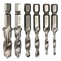 China 6pcs HSS Hex Shank Drill Bit Set M3-M10 for Metal Drilling for sale