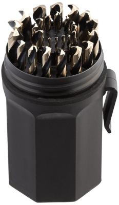 China 29pcs HSS Jobber Drill Bit Set 1/16-1/2 Amber Finished for sale