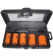 China M3/M42 Bi-Metal Hole Saw Set 7pcs for Metal Cutting for sale