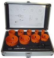 China 13-Piece M42 Bi-Metal Hole Saw Kit in Metal Case for sale