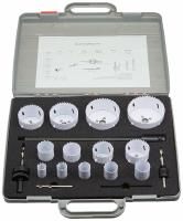 China Bi-Metal Hole Saw Kit 18pc with ABS Case for Metal Cutting for sale