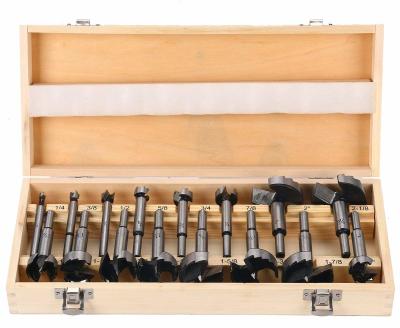 China High Carbon Steel Forstner Drill Bit Set 1/4-2 Inch Woodworking Hole Saw for sale