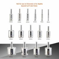 China 15PC Diamond Core Drill Bit Set for Glass Tile Porcelain for sale