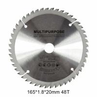 China 165mm 48T TCT Circular Saw Blade for Wood and Metal Cutting for sale