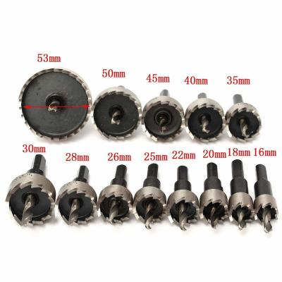 China 13pc HSS Hole Saw Kit for Stainless Steel 16-53mm for sale