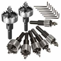 China HSS Hole Saw Set 8pc High Speed Steel for Metal Drilling for sale