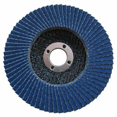 China 4.5 Inch 60 Grit Zirconia Flap Disc for Angle Grinder for sale