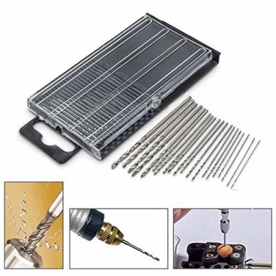 China HSS Micro Drill Bits Set 0.3-1.6mm DIN338 Fully Ground for Metal for sale