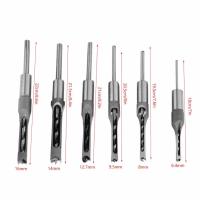 China HSS Steel Square Hole Wood Drill Bit Set HRC48-50 for sale