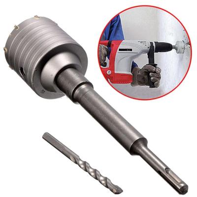China SDS Plus Shank TCT Hole Saw Cutter Concrete Cement Stone Wall Drill Bit for sale