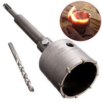 China SDS Plus Shank TCT Hole Saw Cutter Concrete Cement Stone Wall Drill Bit for sale