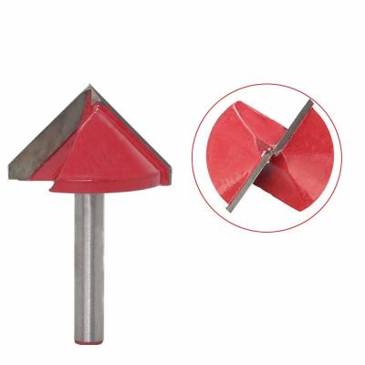 China Carbide-Tipped V-Groove Router Bits for Wood Plastic Aluminum for sale